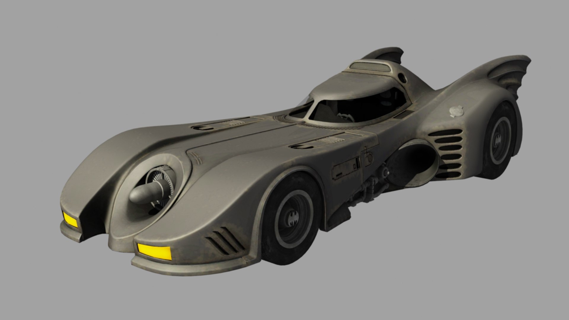 Batmobile 3D Model - TurboSquid 2220082