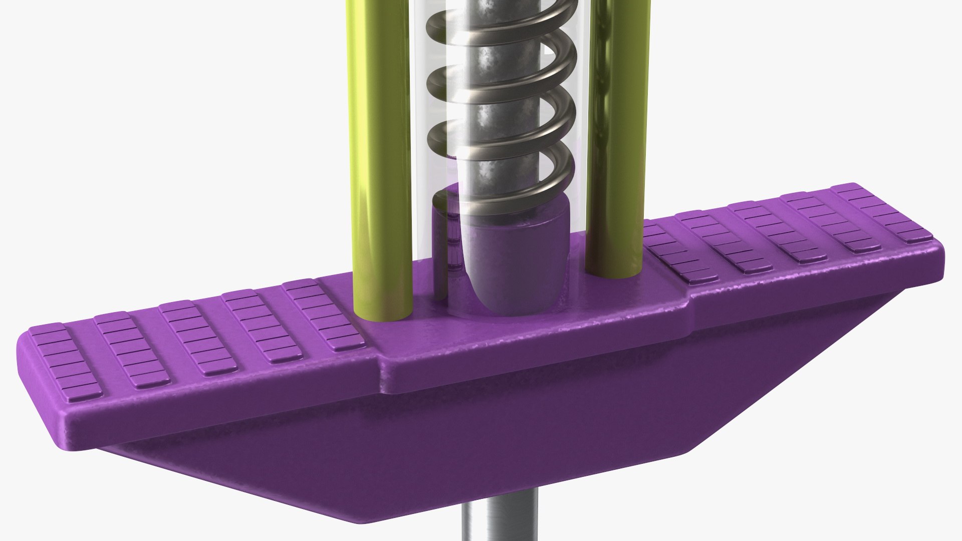 3D Pogo Stick With Visible Spring Model - TurboSquid 1777285