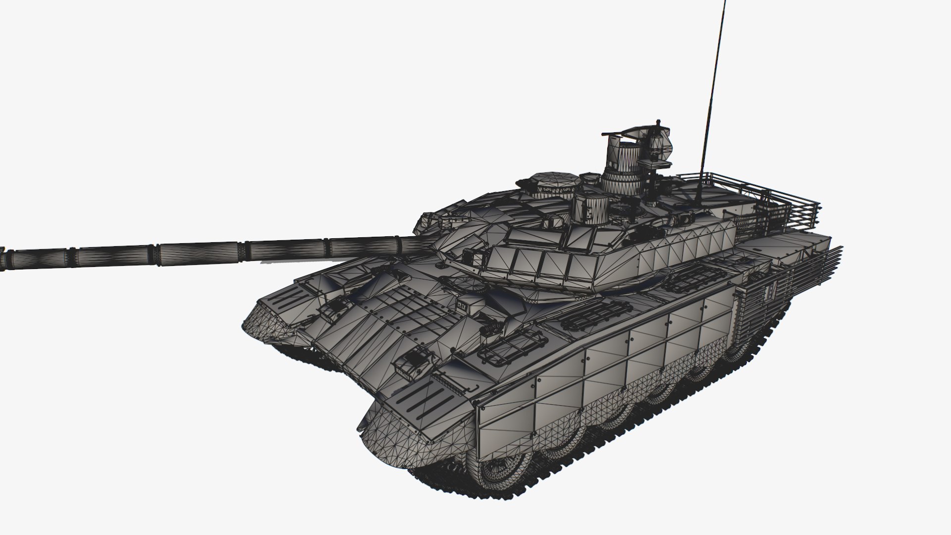 T-90SM Military Tank 3D Model 3D Model - TurboSquid 2170227
