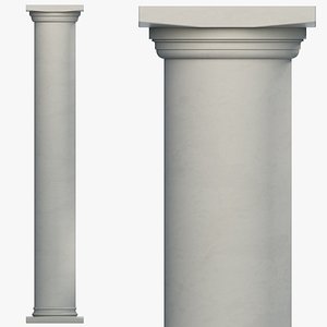 3ds max column parts