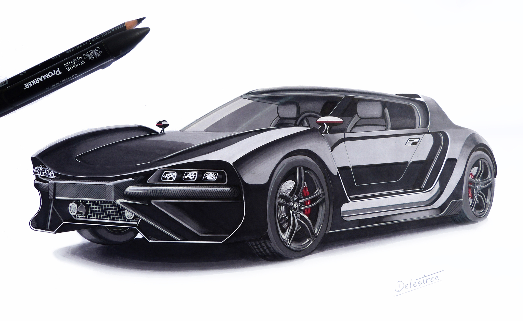 3D concept car design - TurboSquid 1243451