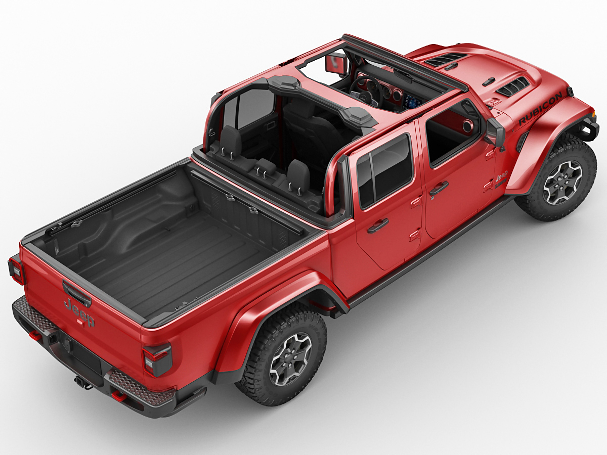 Free 3D jeep gladiator - TurboSquid 1370758