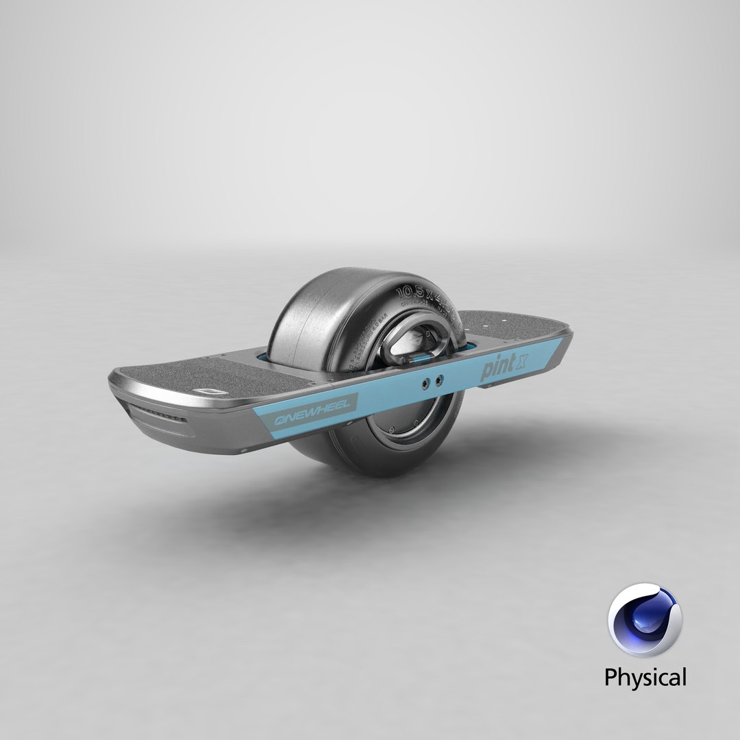 3D Blue Onewheel Pint X Model - TurboSquid 2045402