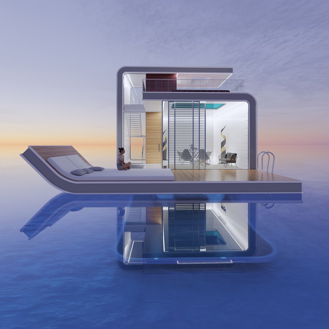 3D Sea House - TurboSquid 1615916