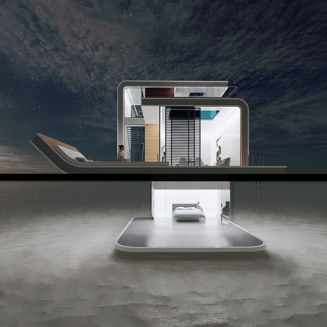 3D Sea House - TurboSquid 1615916