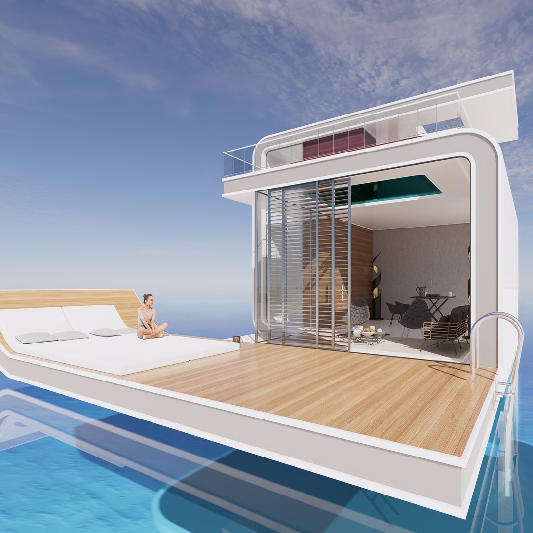 3D Sea House - TurboSquid 1615916