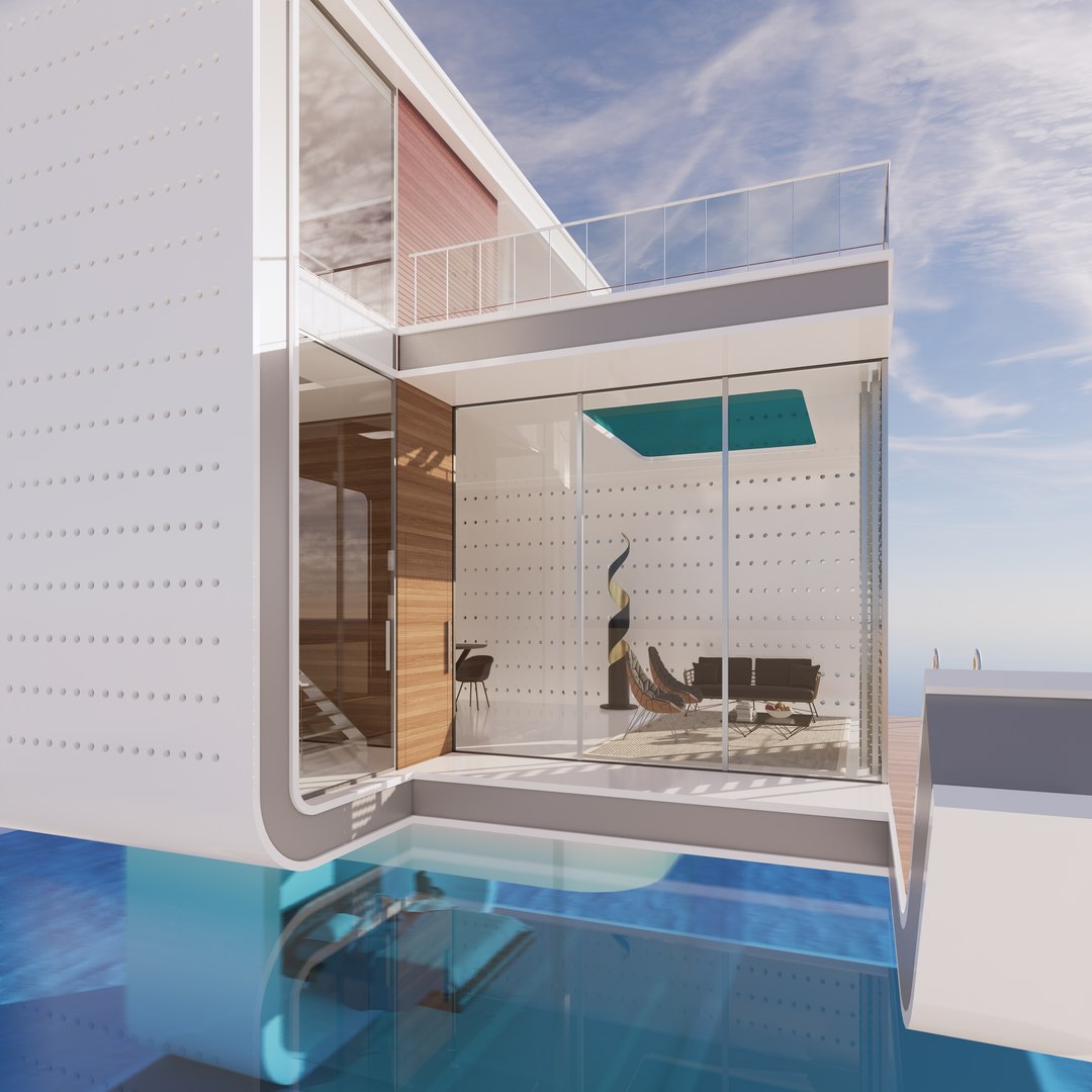 3D Sea House - TurboSquid 1615916