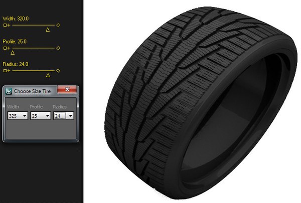 Car Tire 3D Models for Download | TurboSquid