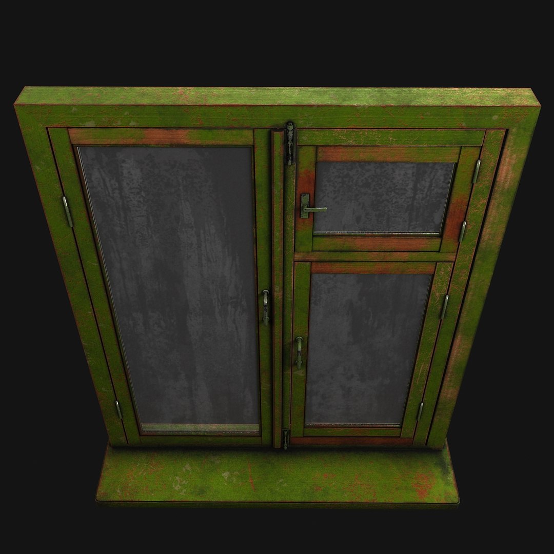 Old Window 3D Model - TurboSquid 1248267