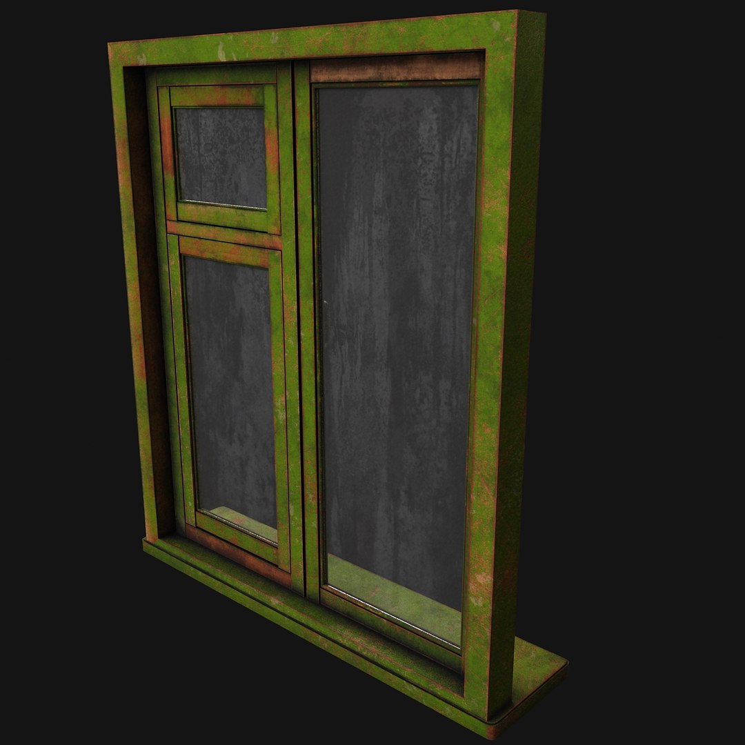 Old Window 3D Model - TurboSquid 1248267