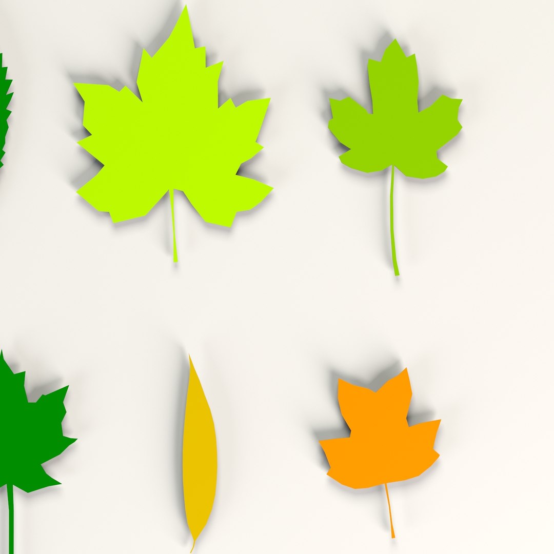3d Model Of Tree Urban Leaf