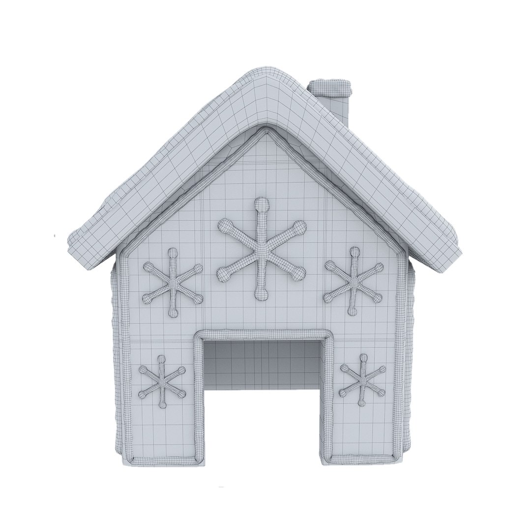 Gingerbread House Collection 3D Model - TurboSquid 1982069