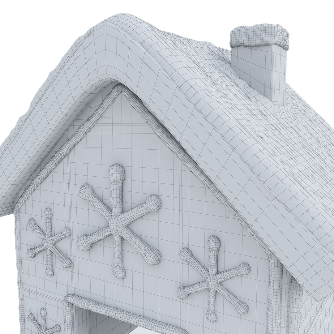Gingerbread House Collection 3D Model - TurboSquid 1982069