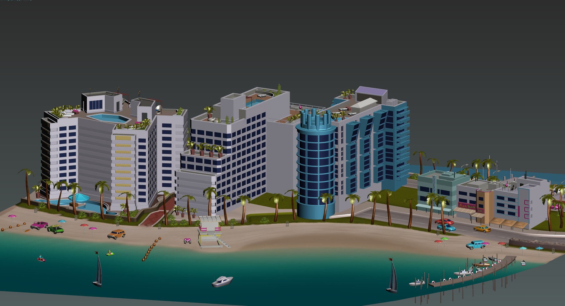 3D model miami - TurboSquid 1356654