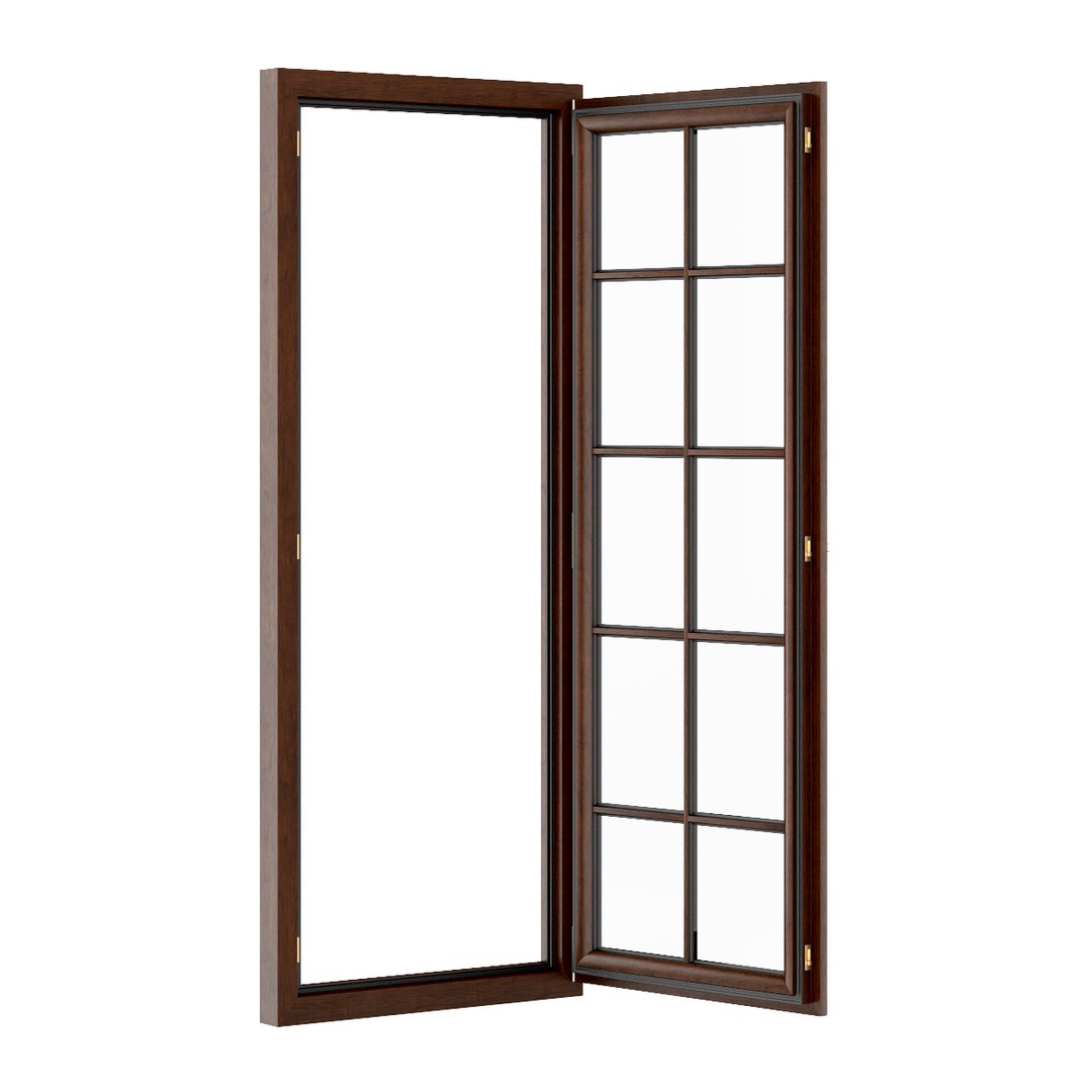 c4d openable wooden window 900mm