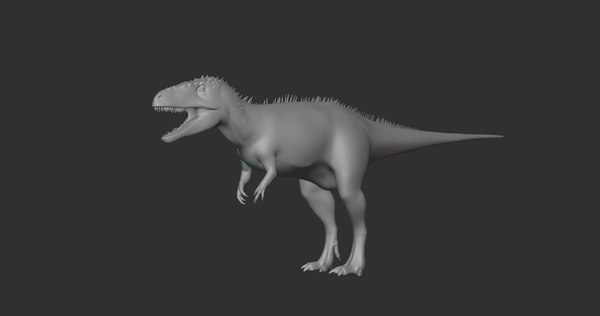 modelo 3d Mapusaurus Basemesh Low Poly - TurboSquid 2107904