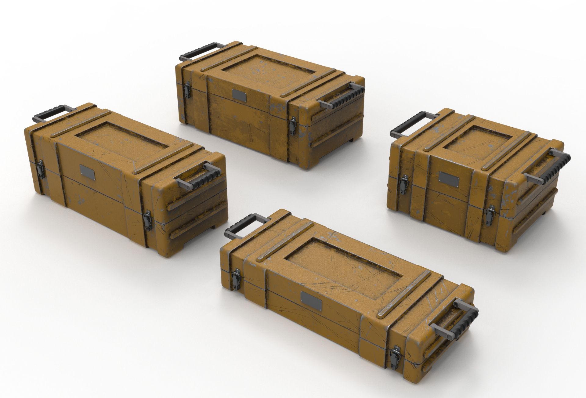 Case military 3D model - TurboSquid 1679580