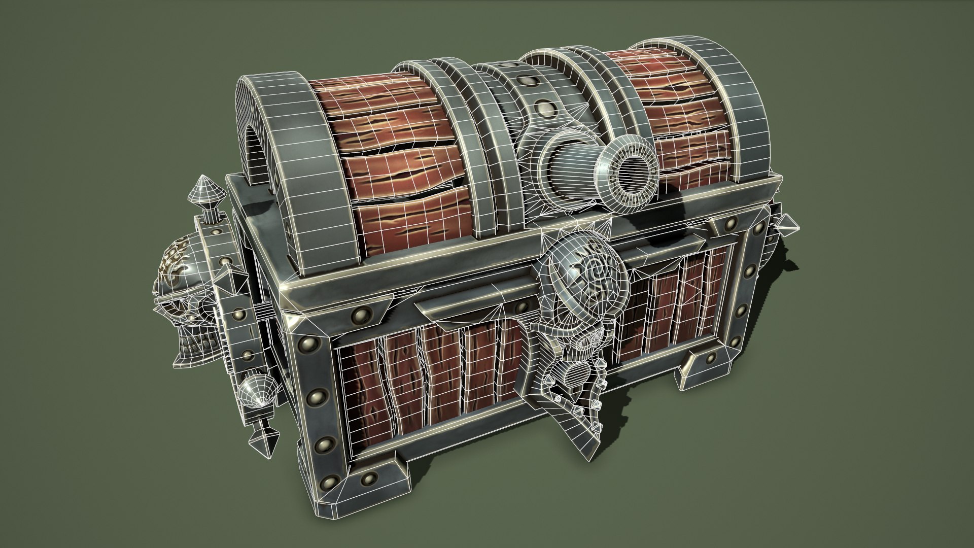 3D unity chest - TurboSquid 1623478
