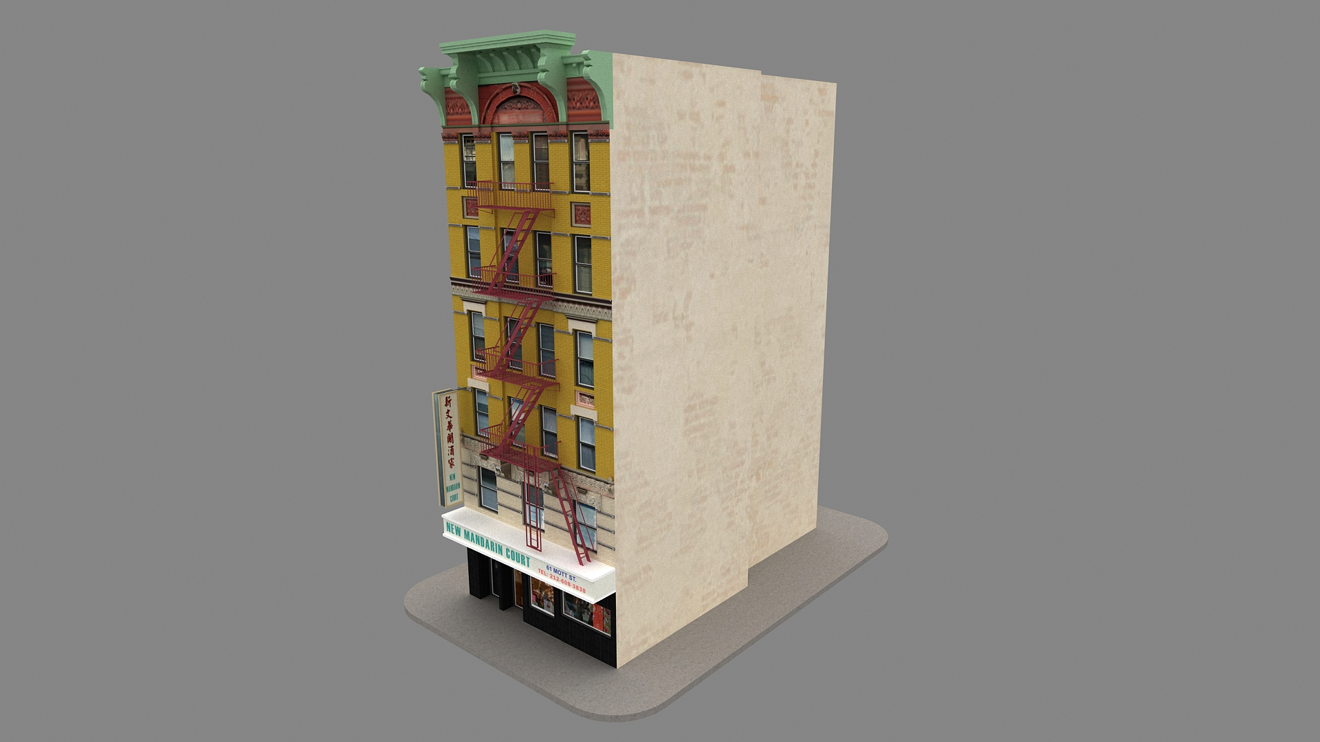 3D New York City Building Collection 3d model - TurboSquid 2081708