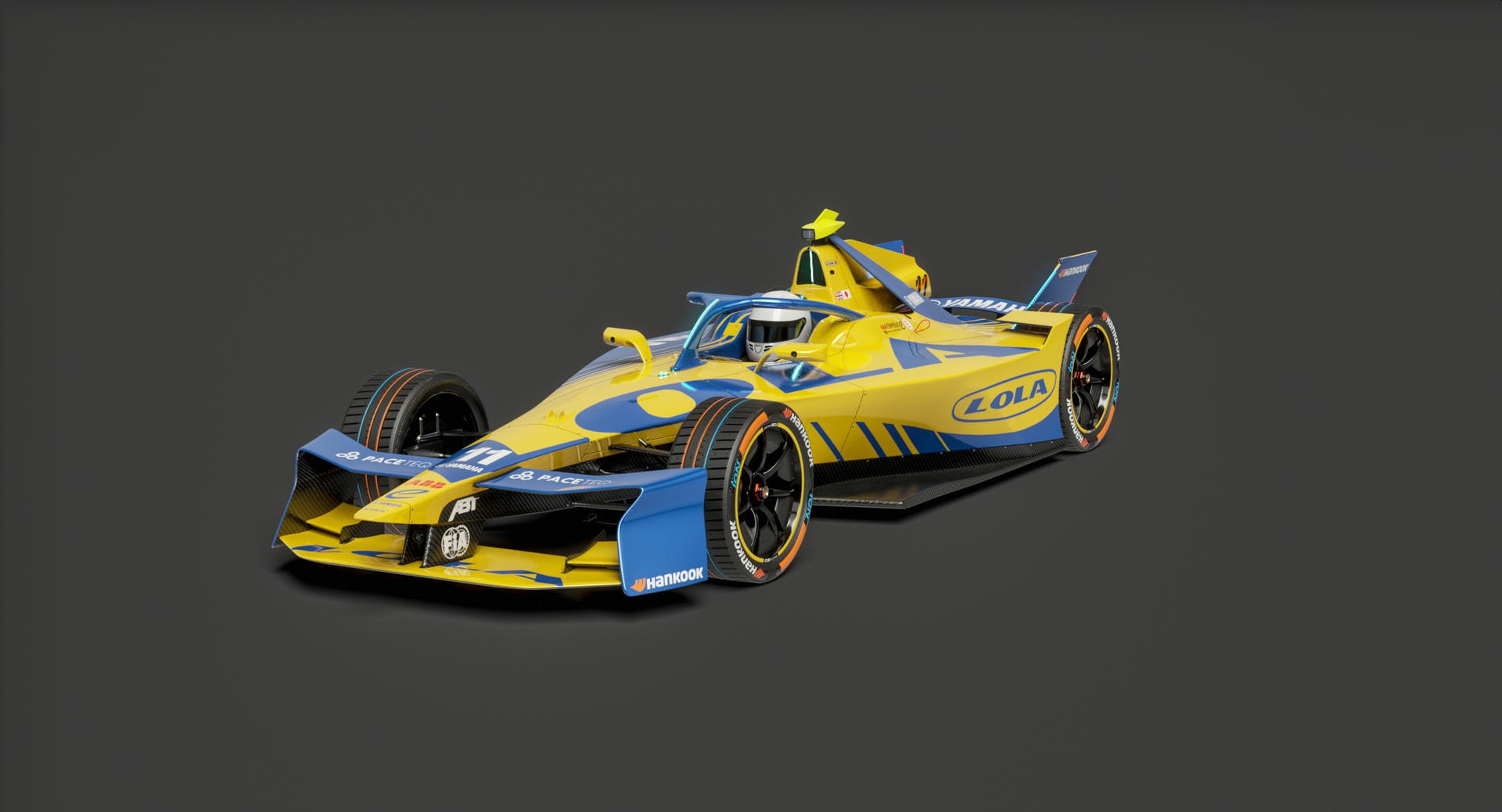3D Model Lola Yamaha ABT Formula E Team 2025 Gen3 Race Car - TurboSquid ...