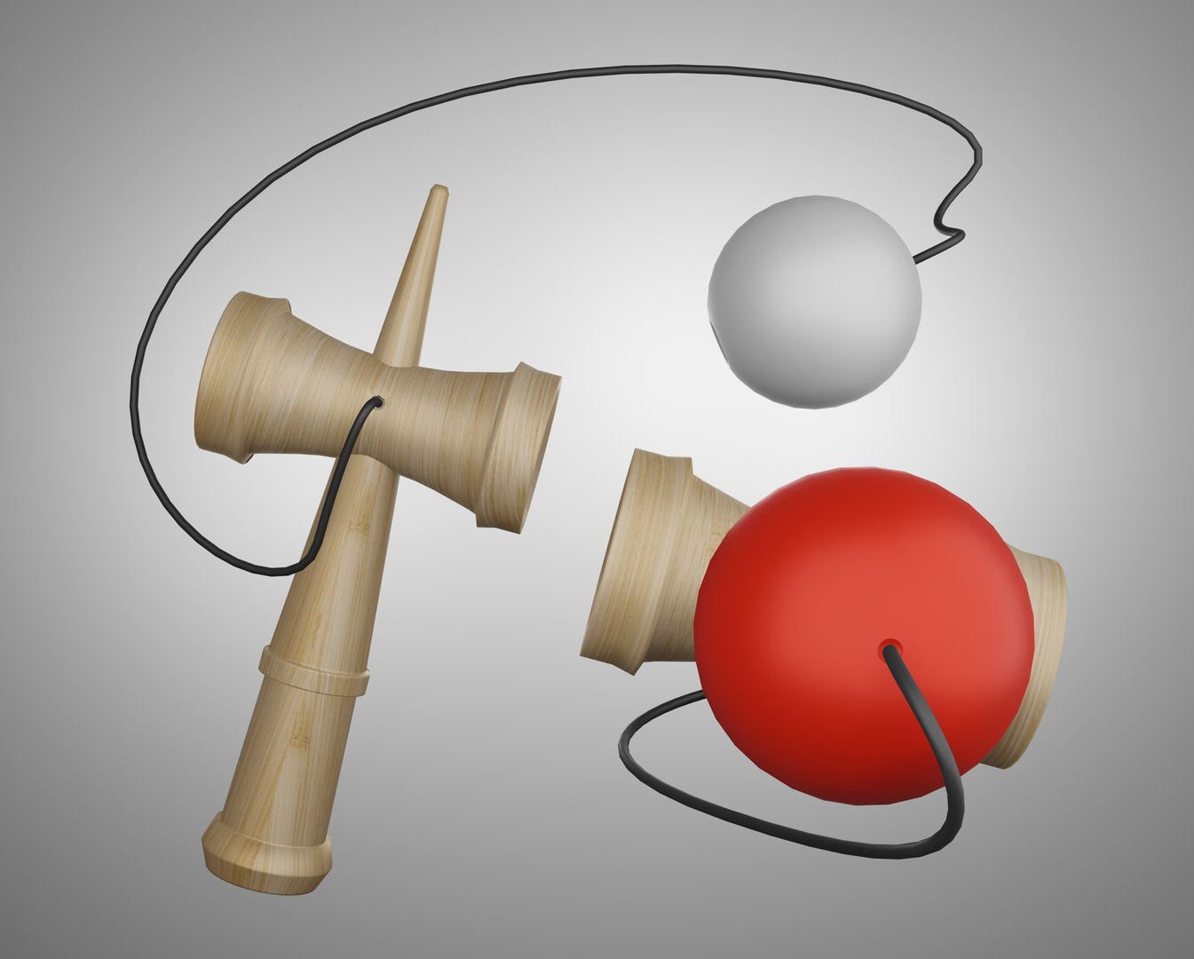 3D Model Kendama - TurboSquid 1661098