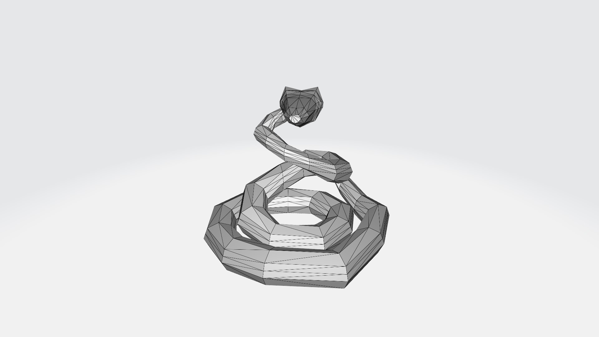 Low Poly Snake Model - TurboSquid 2348019