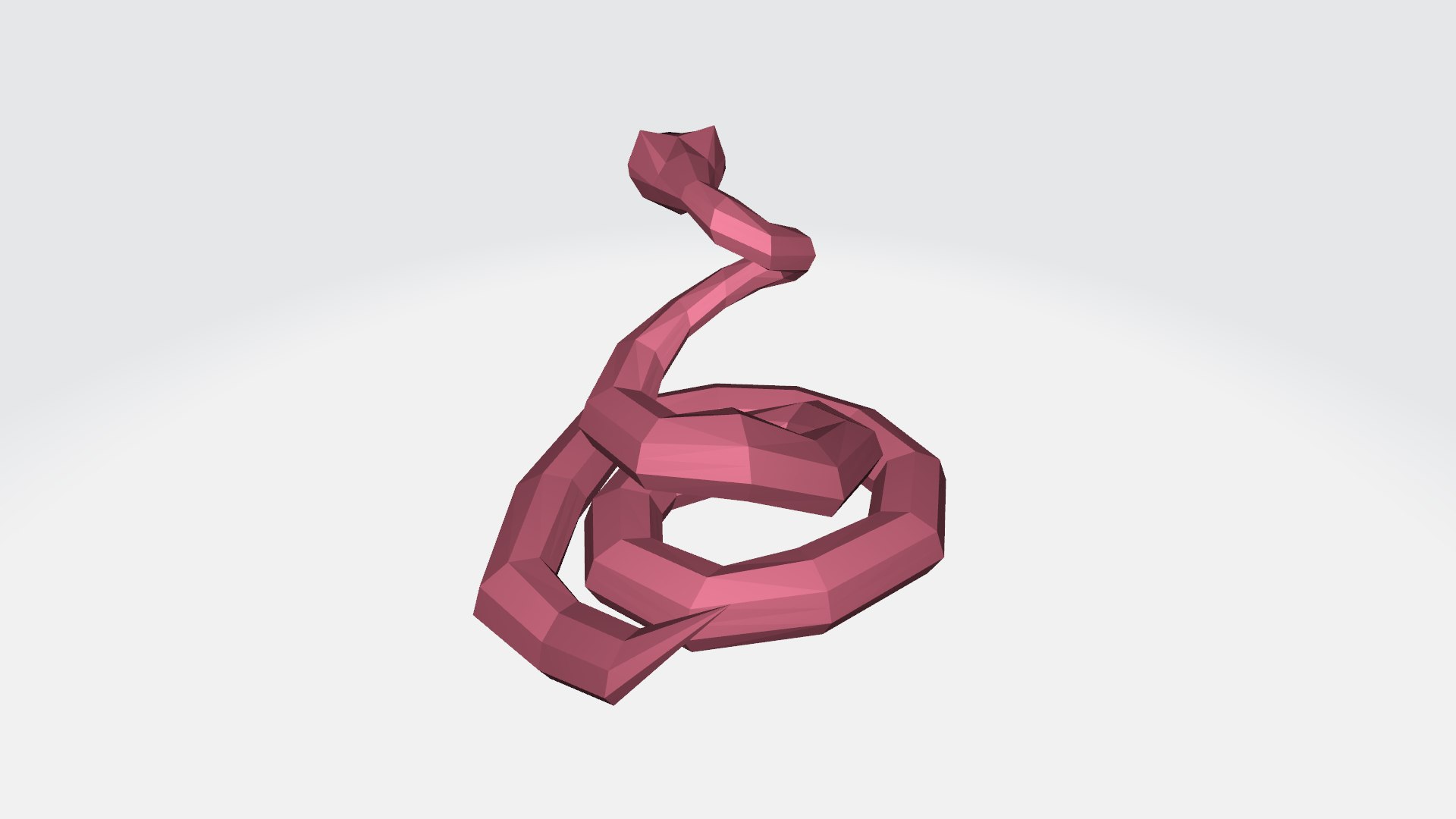Low Poly Snake Model - TurboSquid 2348019