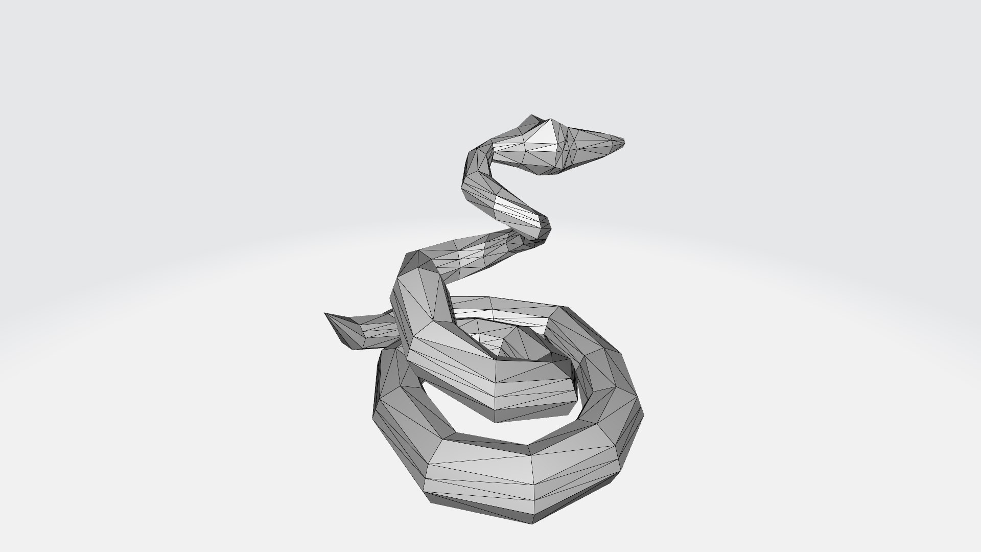 Low Poly Snake Model - TurboSquid 2348019