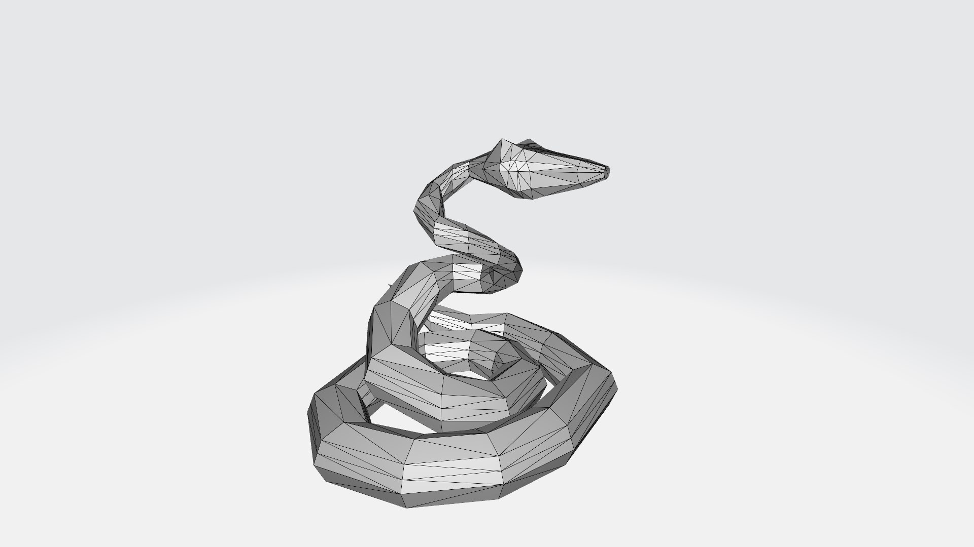 Low Poly Snake Model - TurboSquid 2348019