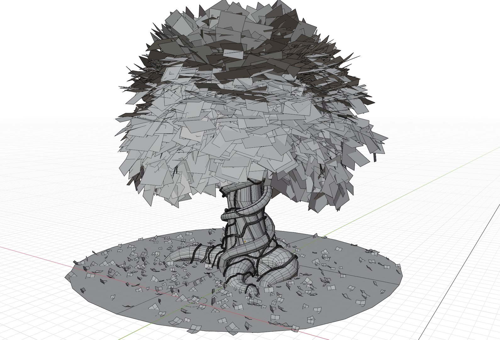 Cartoon Tree 3D Model - TurboSquid 1498575