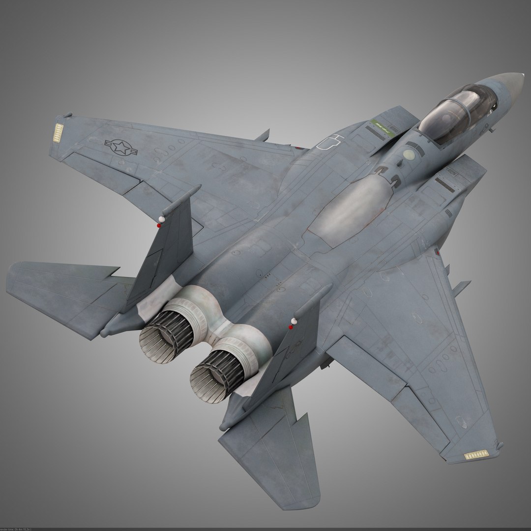 3d 3ds F-15e Strike Eagle