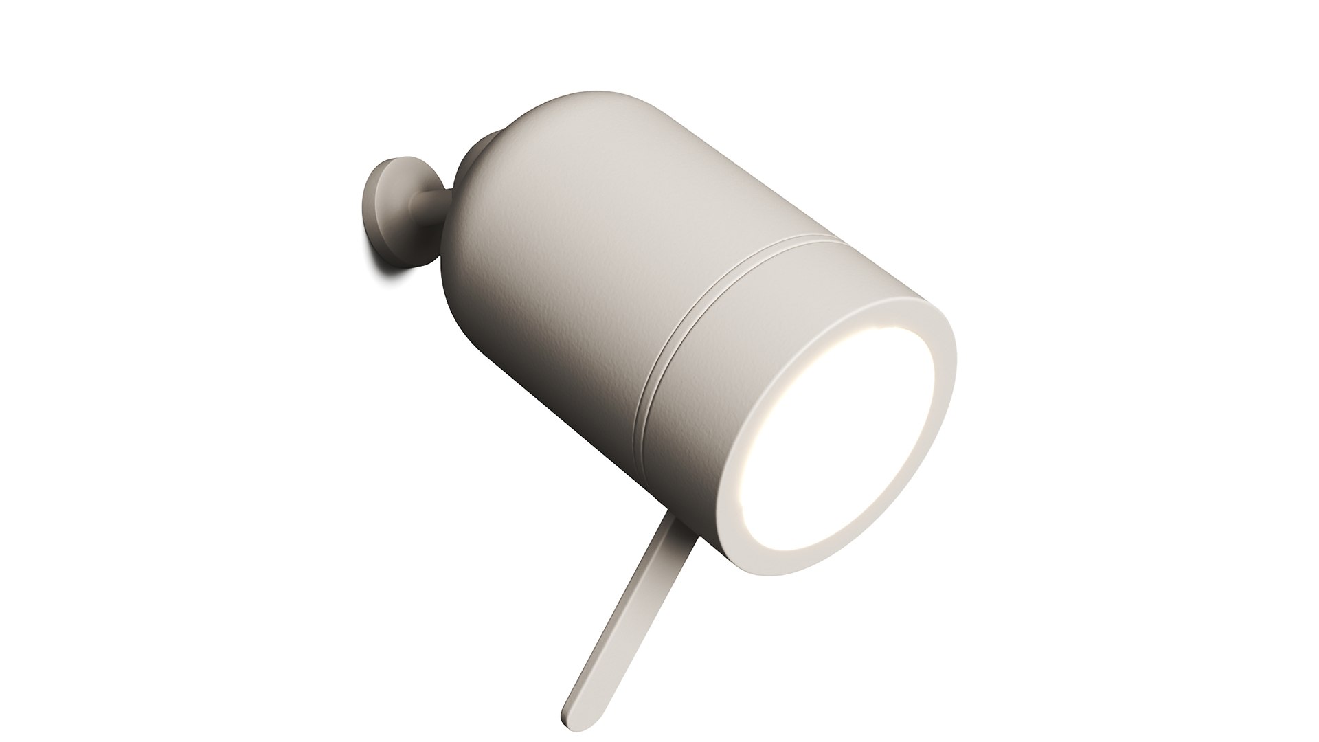 One Knob Tonone Wall Lamp 3D model - TurboSquid 2153079