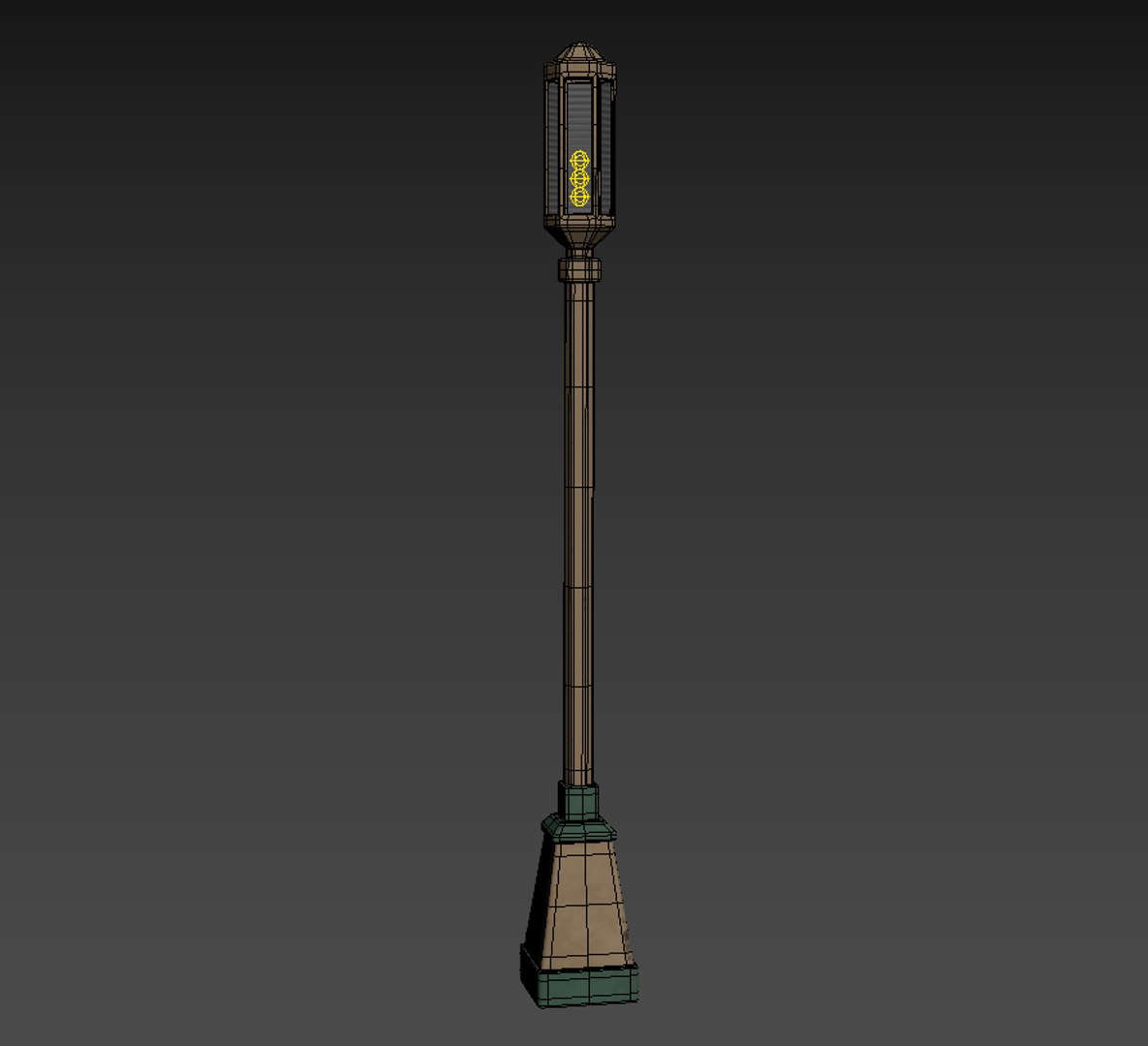 3D Realistic Street Lamp Model - TurboSquid 1379190