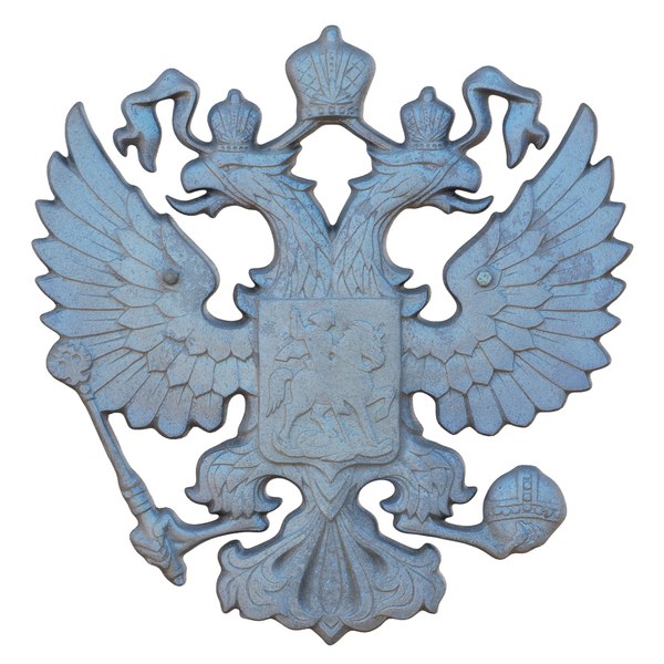 modelo 3d Escudo de armas ruso Águila bicéfala - TurboSquid 1744591