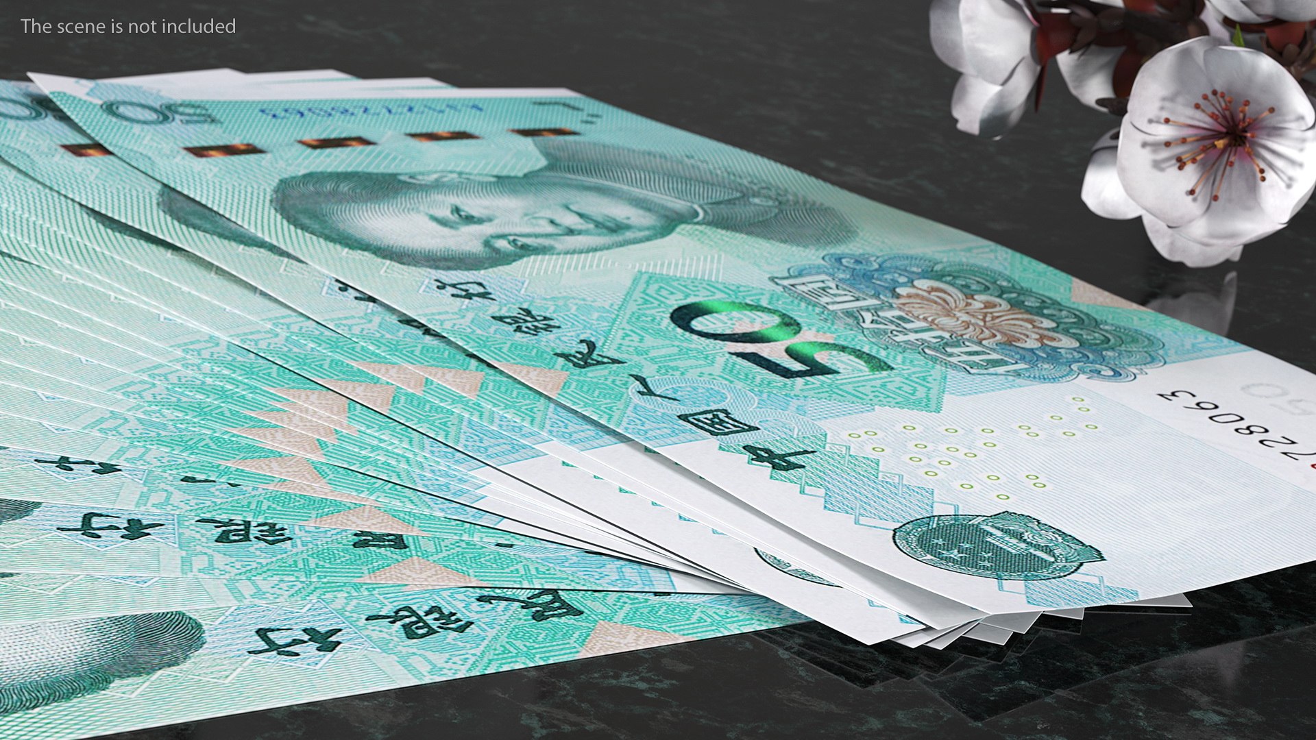 Chinese 50 Yuan 2019 Banknotes Fan 3D model - TurboSquid 1745176