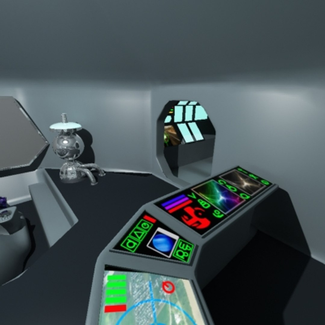 3ds Max Ufo Spacecraft Command