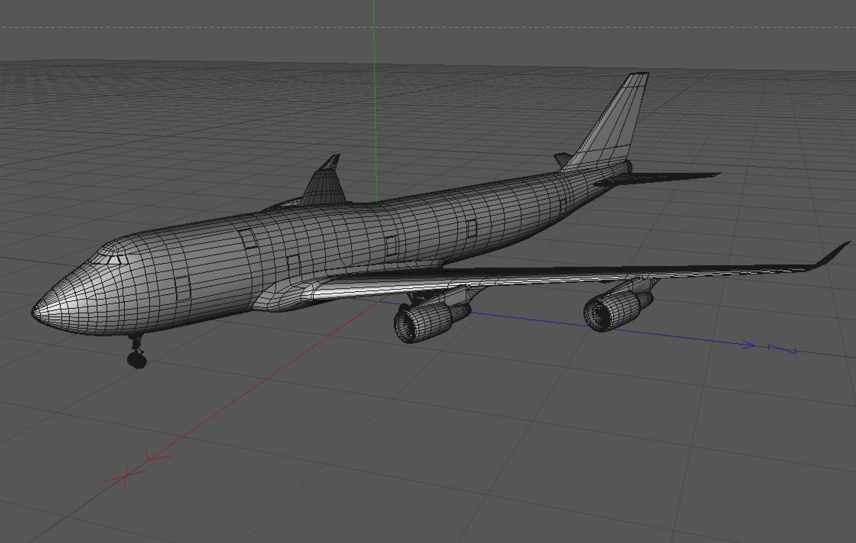 Max Airplane Boeing 747 Air Force