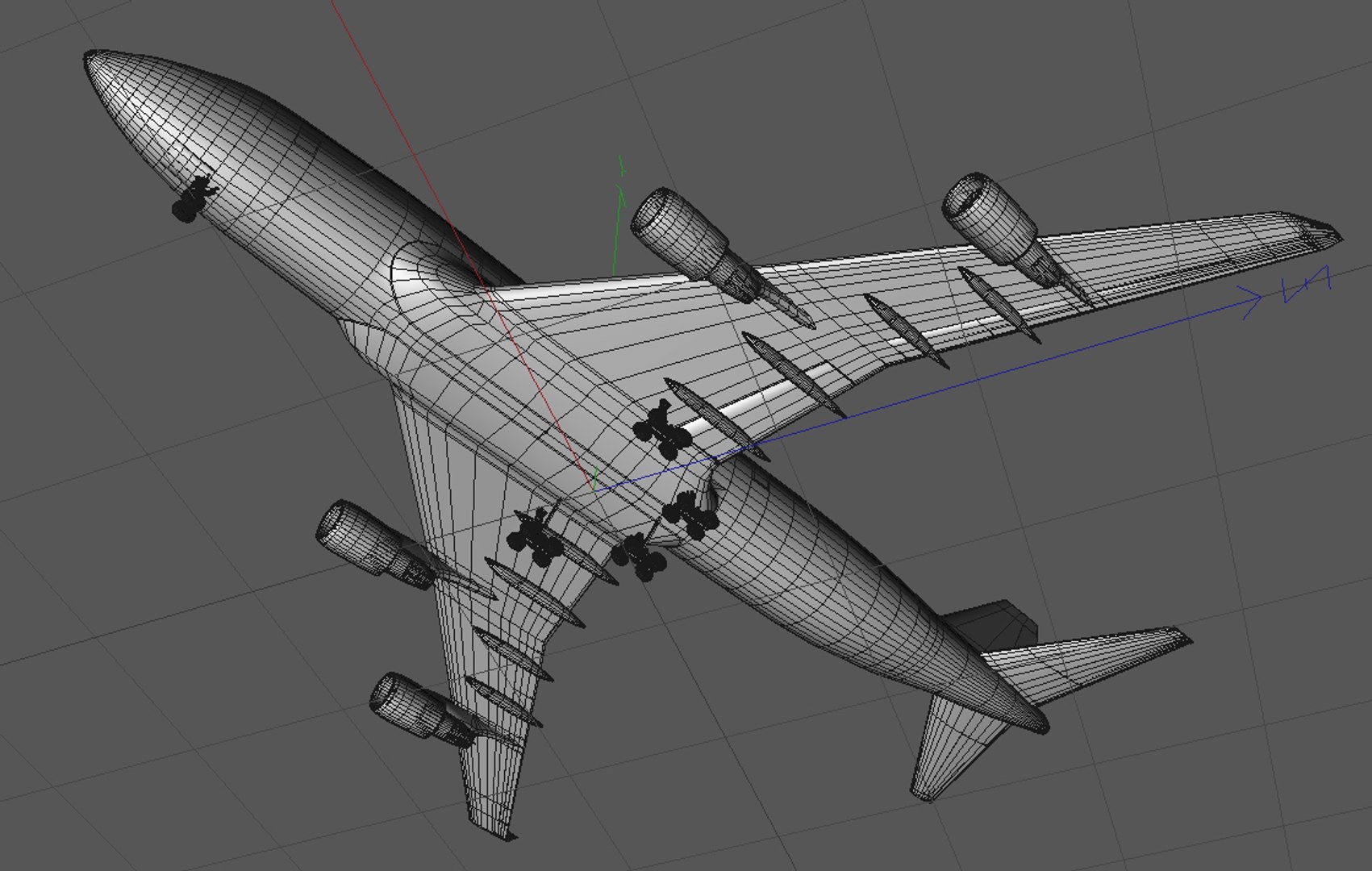 Max Airplane Boeing 747 Air Force