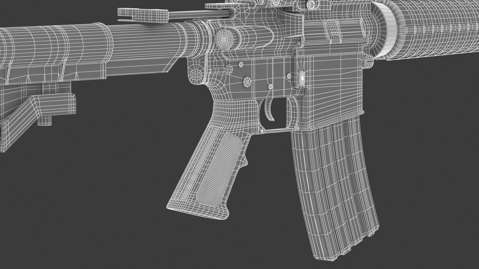 Colt Canada C8 C8a1 3D Model - TurboSquid 1704138