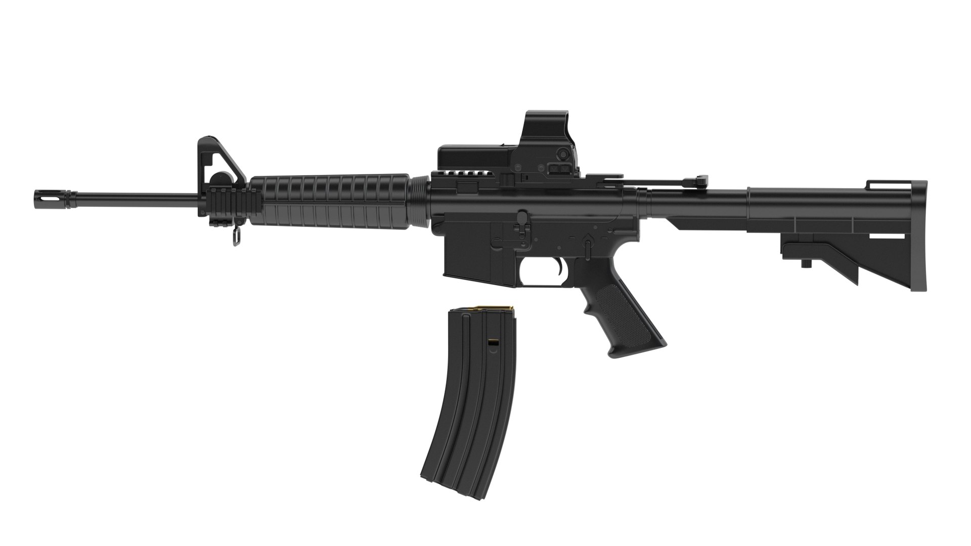 Colt Canada C8 C8a1 3D Model - TurboSquid 1704138