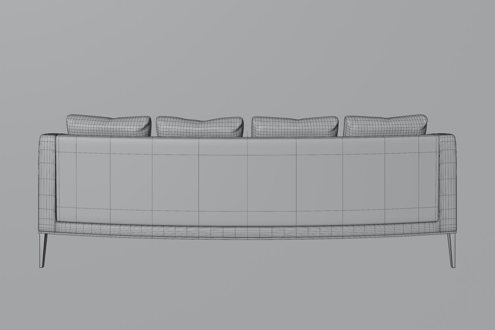 3D Modern Couch Model - TurboSquid 1839782