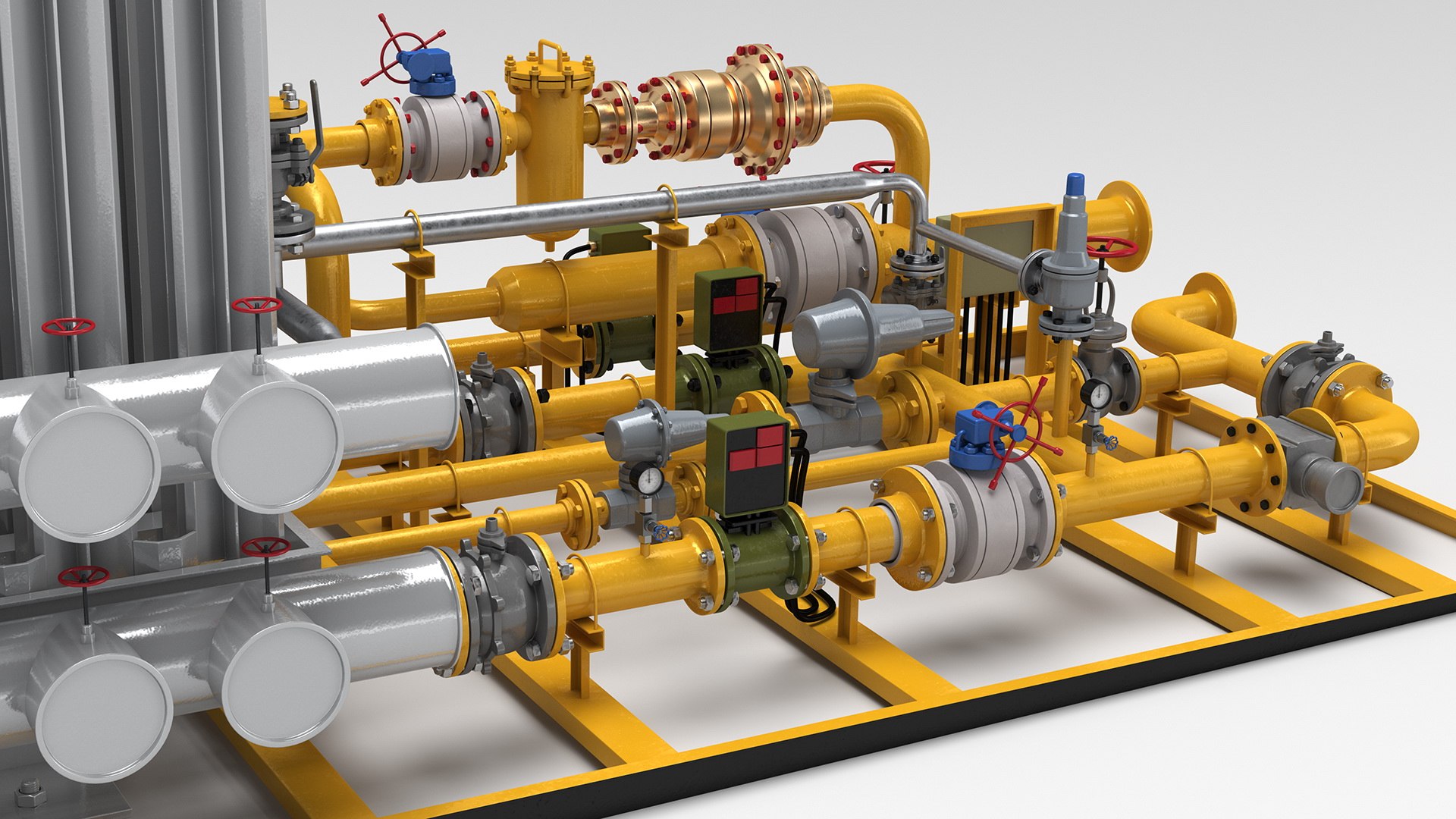 3D LNG CNG Station - TurboSquid 1993550