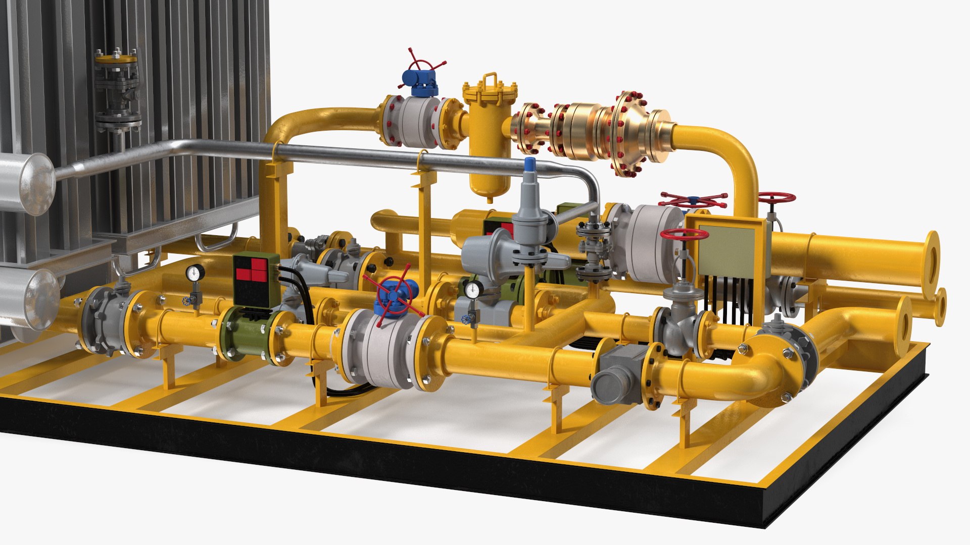 3D LNG CNG Station - TurboSquid 1993550