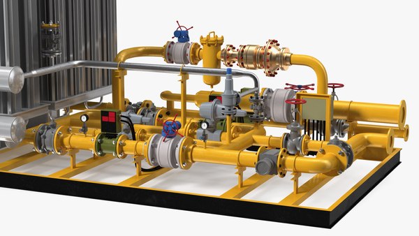 3D LNG CNG Station - TurboSquid 1993550