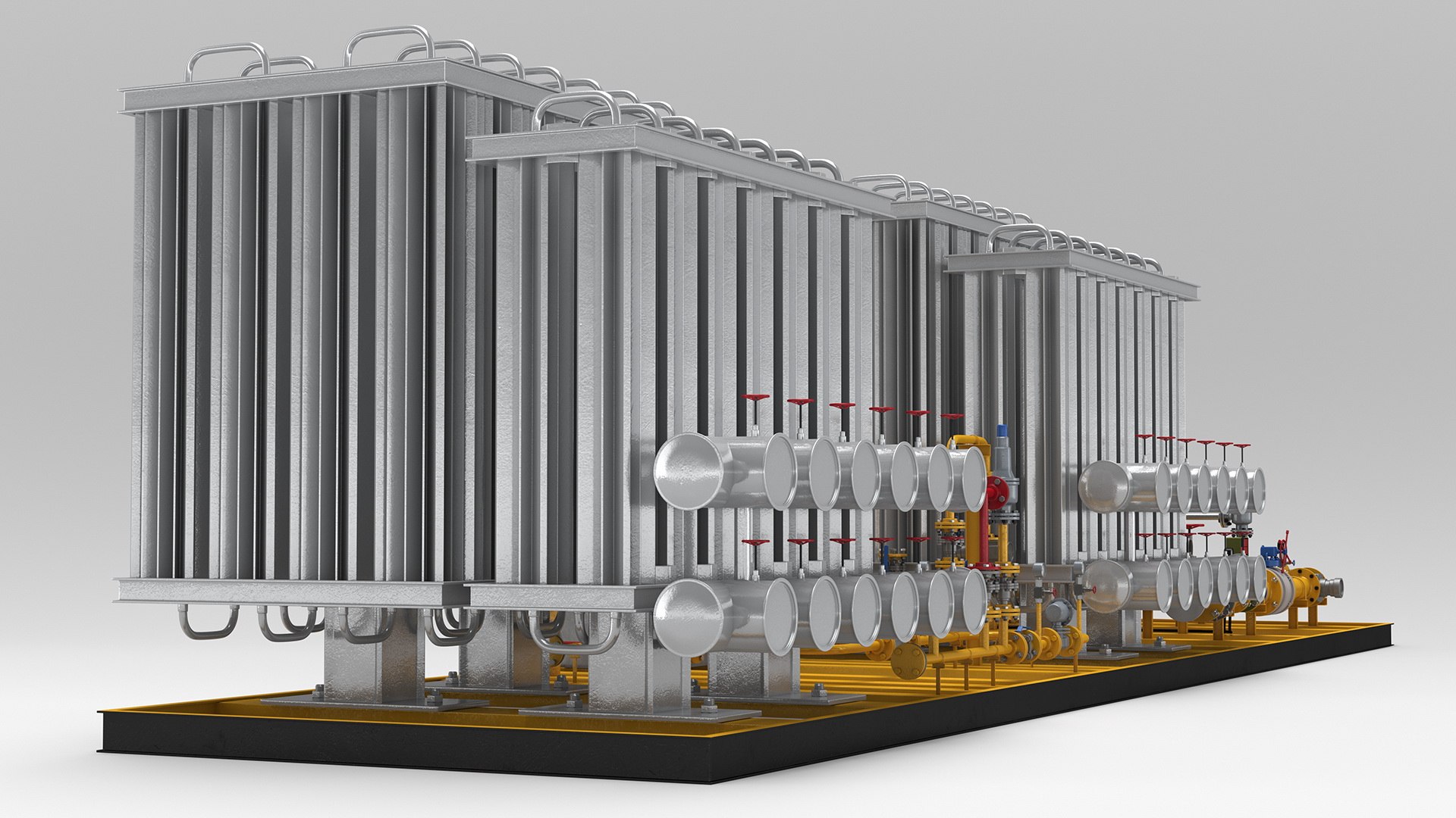 3D LNG CNG Station - TurboSquid 1993550