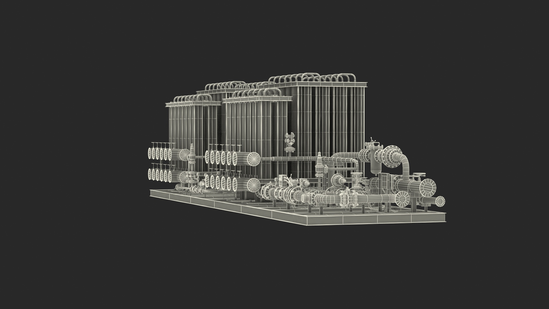 3D LNG CNG Station - TurboSquid 1993550