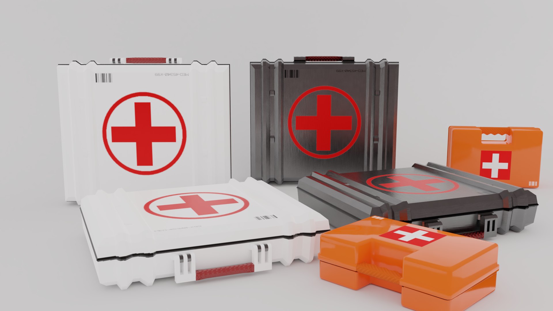 Medkit Pack 3D 모델 - TurboSquid 1384840
