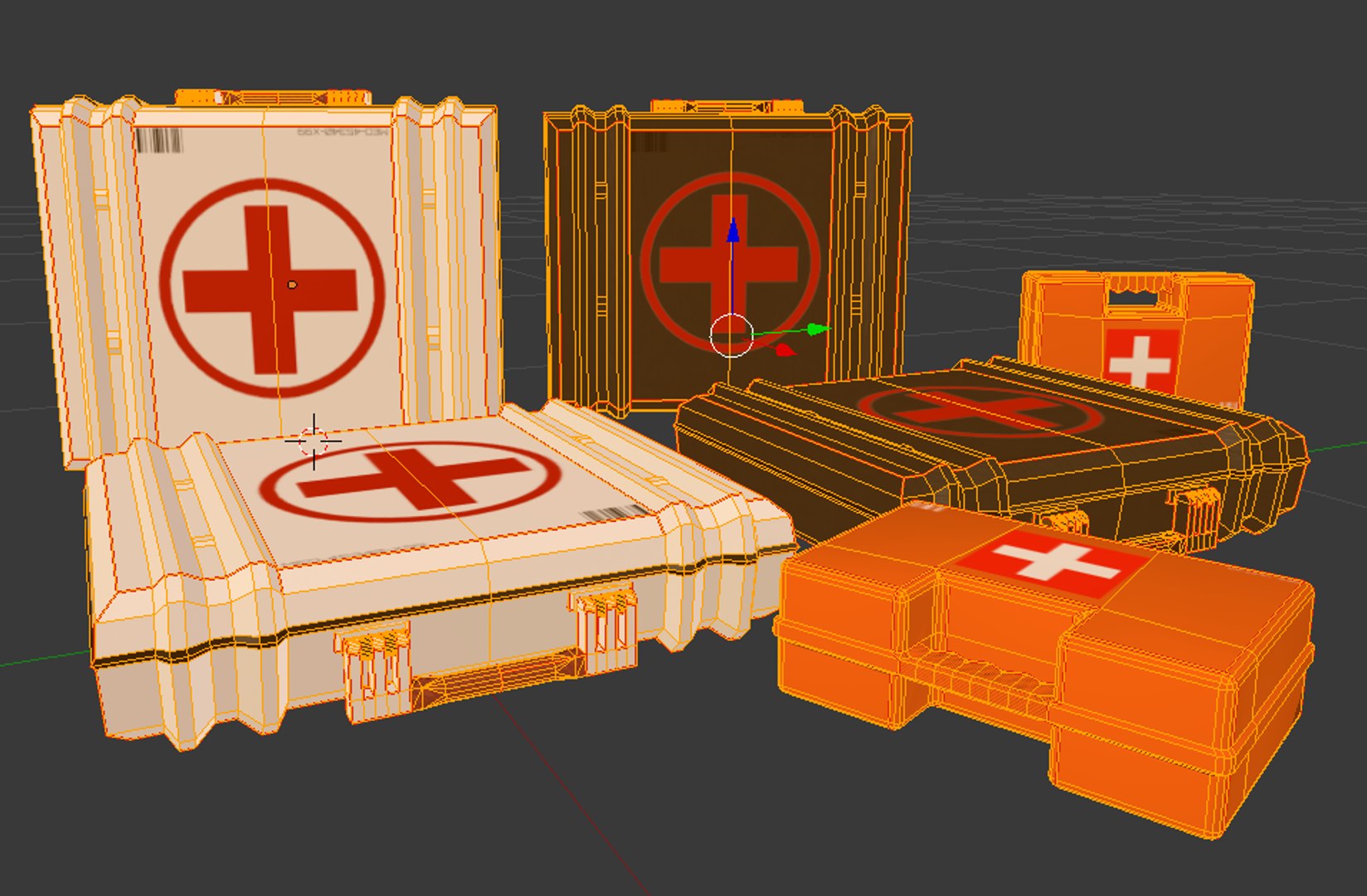 Pack Medkit 3D - TurboSquid 1384840