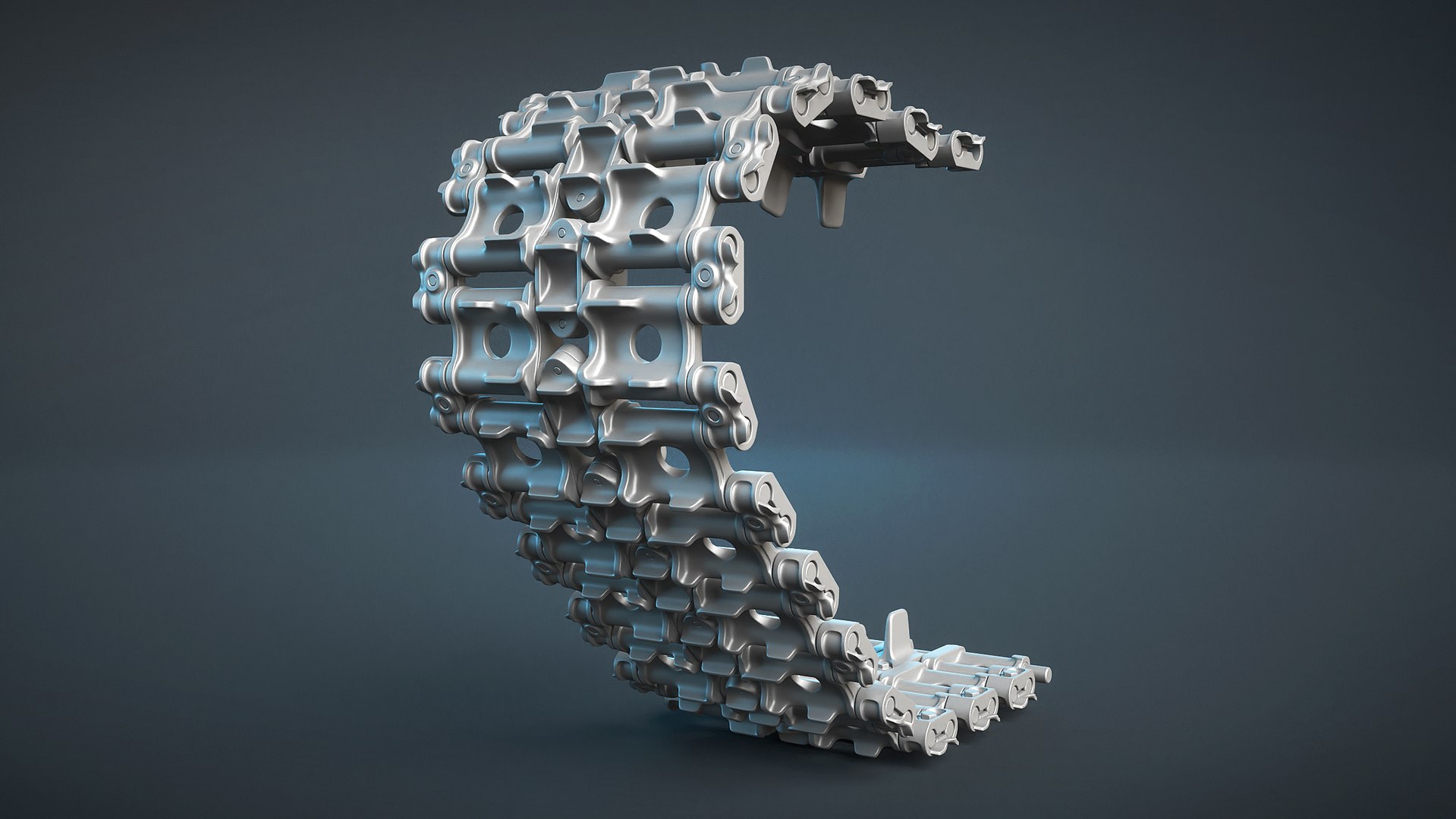 T-64 Tank Track Link 3D Model - TurboSquid 2022232