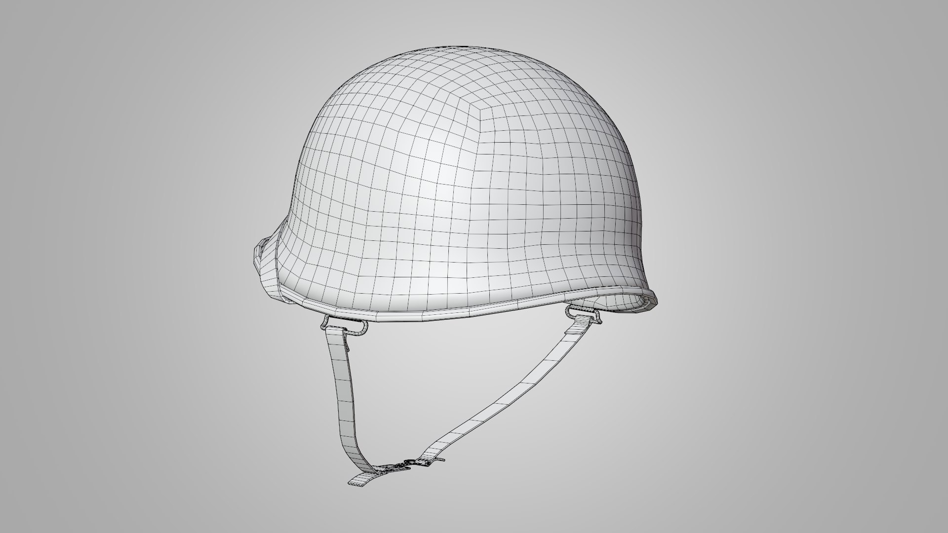 3D Model HelmetUS WWII M1 Combat Helmet 3D Model Low-poly 3D Model ...